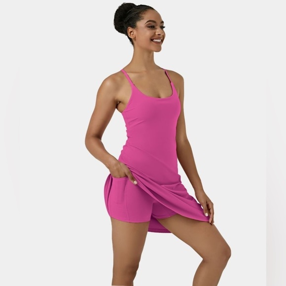 HALARA | Dresses | Halara Backless 2in Cool Touch Euphoria Airlonger ...